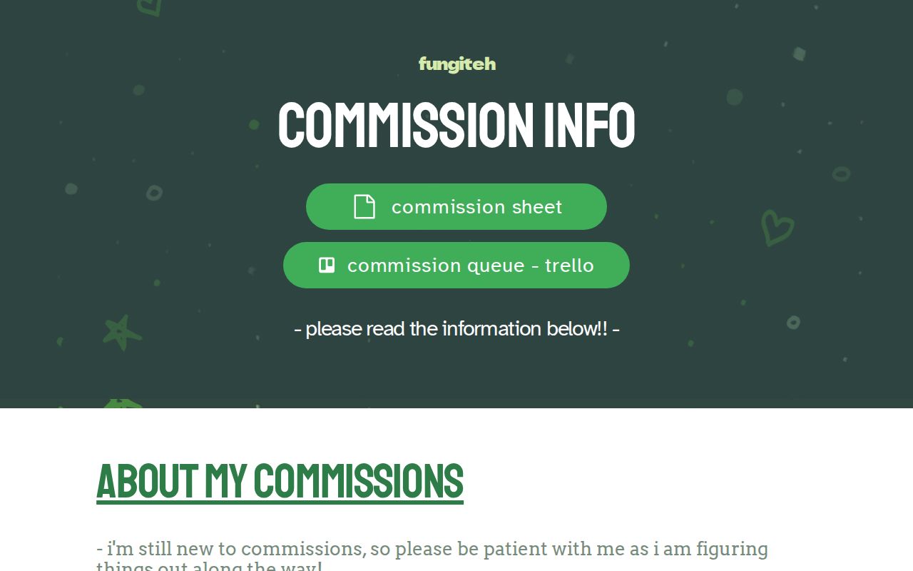 teh's commission info